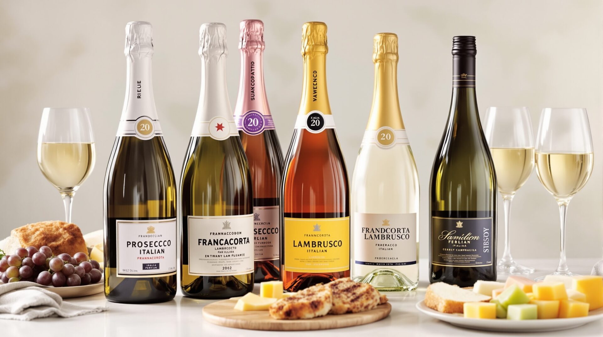 Vins italiens pétillants : sélection des incontournables